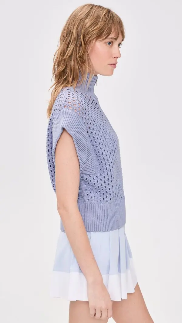 Varley Gaines Half Zip Knit Top