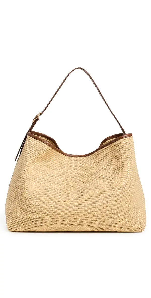 Vince Raffia Vivian Hobo Bag
