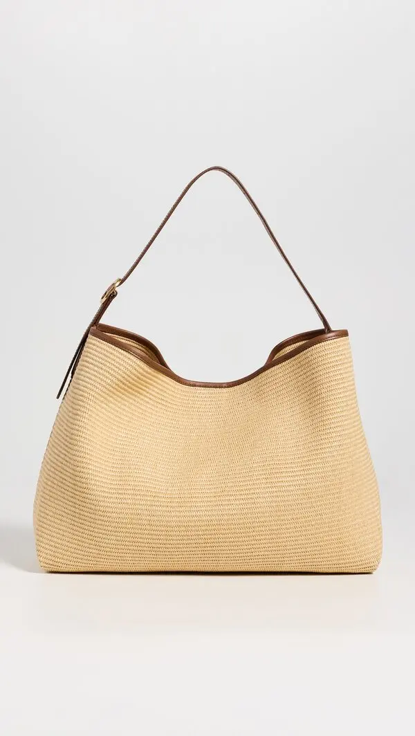 Vince Raffia Vivian Hobo Bag