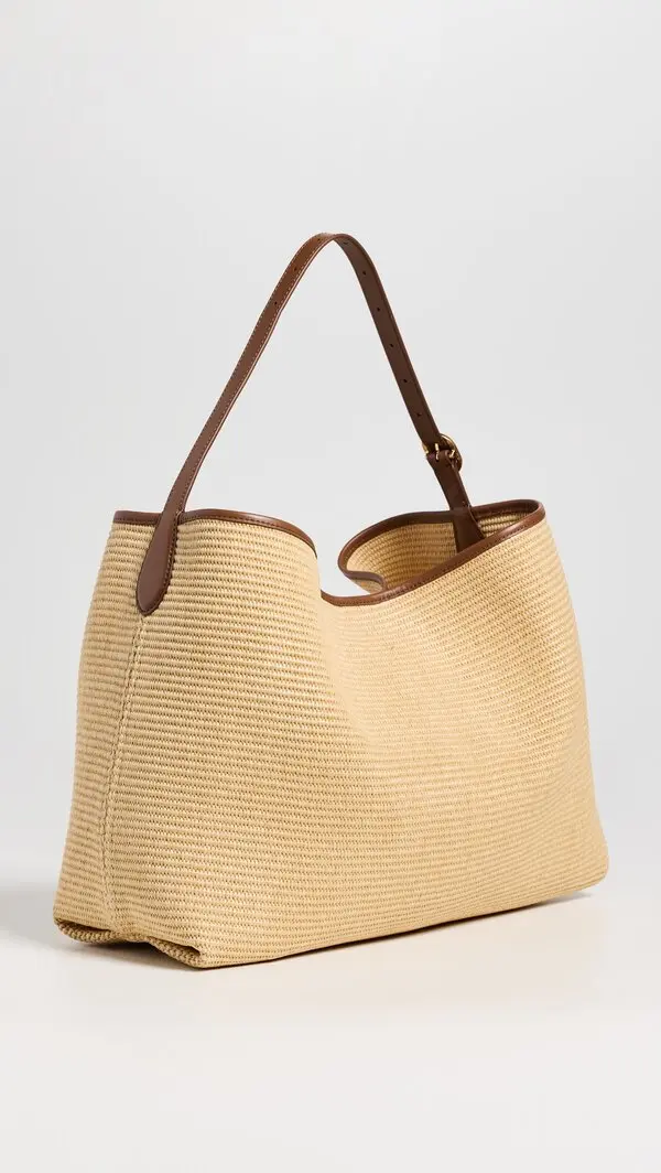 Vince Raffia Vivian Hobo Bag
