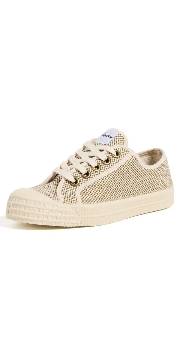 Novesta Star Master Woven Sneakers - Checkerboard Nilo