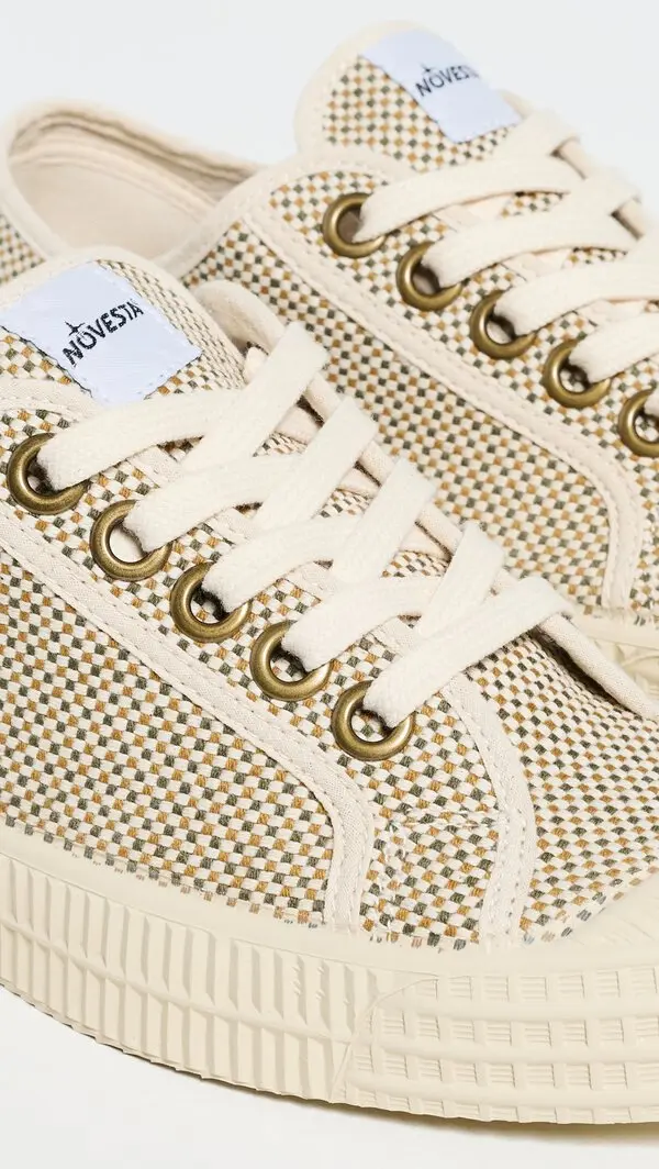 Novesta Star Master Woven Sneakers - Checkerboard Nilo