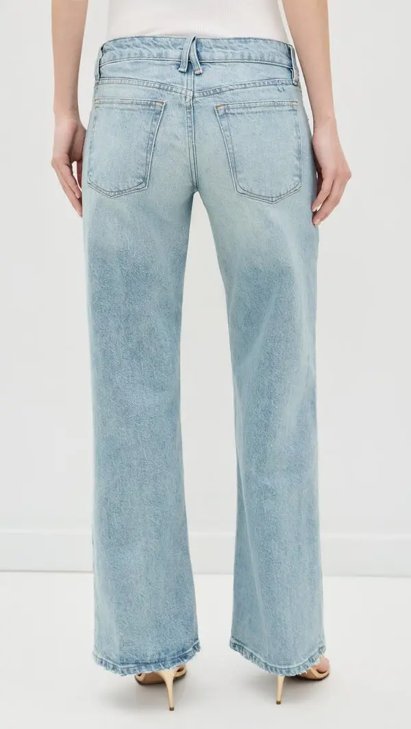Good American Low Rise Loose Jeans