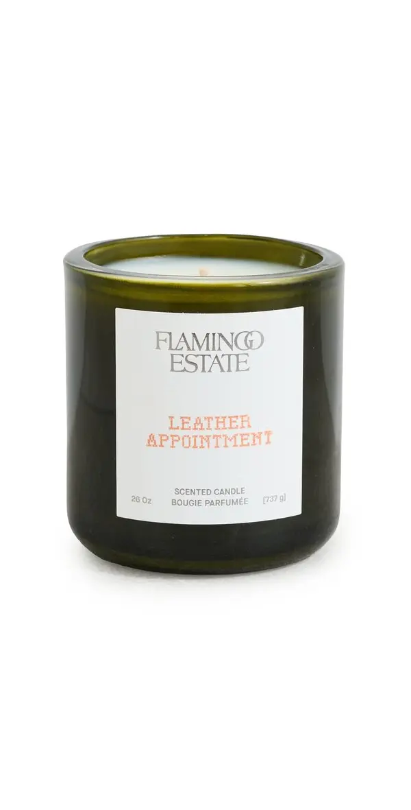 FLAMINGO ESTATE Candle - Leather Appointment