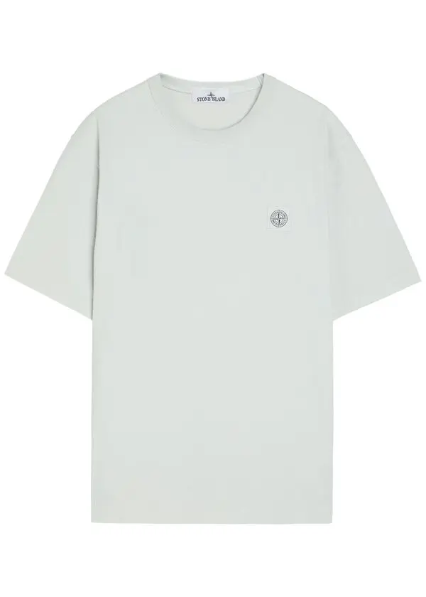 Stone Island Reflective Cotton T-shirt - Blue