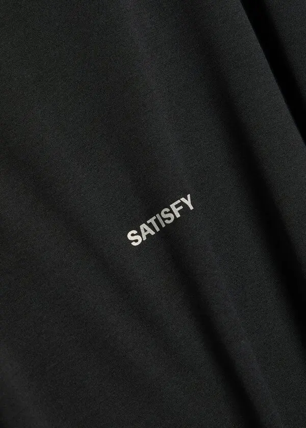 Satisfy Auralite Logo Jersey T-shirt - Black