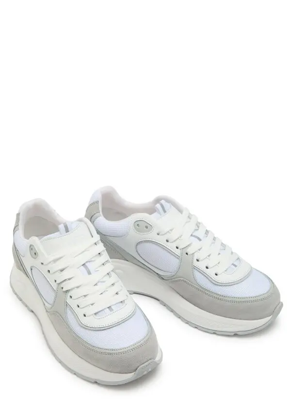CLEENS Onesixty Panelled Mesh Sneakers - Grey