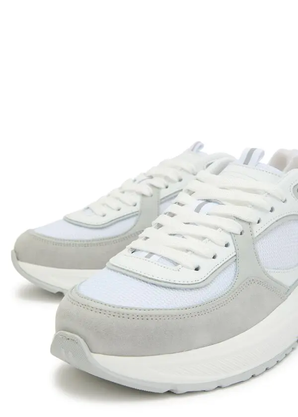 CLEENS Onesixty Panelled Mesh Sneakers - Grey