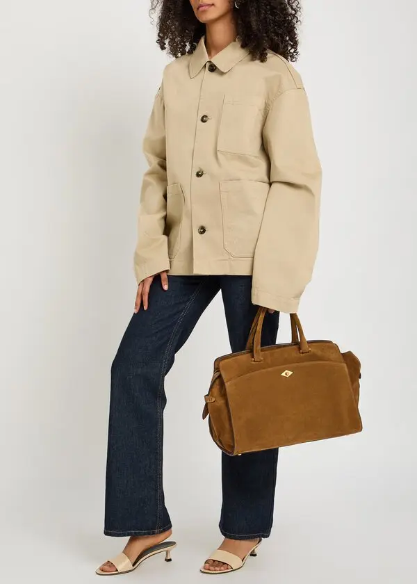 METIER Private Eye Suede Tote Bag