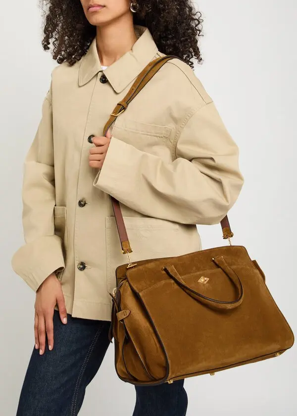 METIER Private Eye Suede Tote Bag