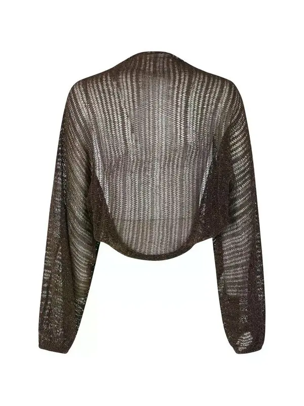 SOLOTRE Open-knit Cardigan