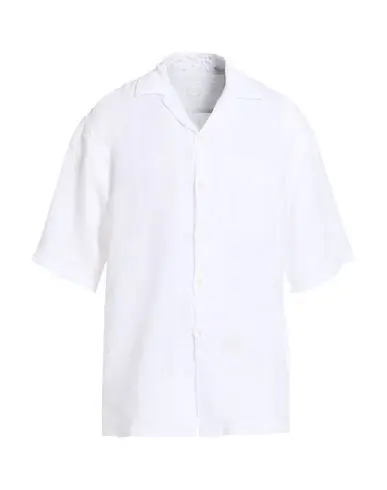 120% Lino Shirt Size Linen - White