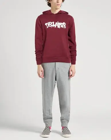 DISCLAIMER Sweatshirt Cotton With Print - Red