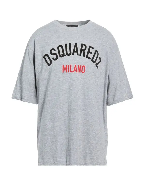 Dsquared2 T-shirt Size Cotton, Elastane - Grey