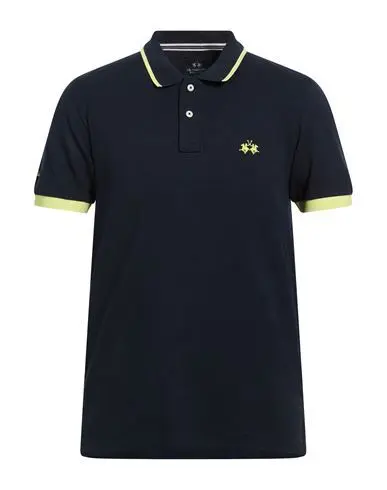 LA MARTINA Polo Shirt Size Cotton - Navy