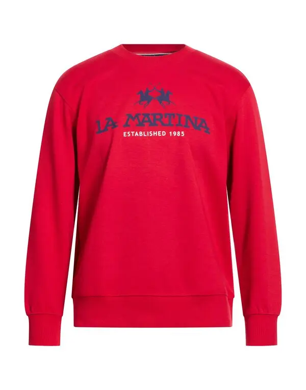 LA MARTINA Sweatshirt In Cotton And Polyester