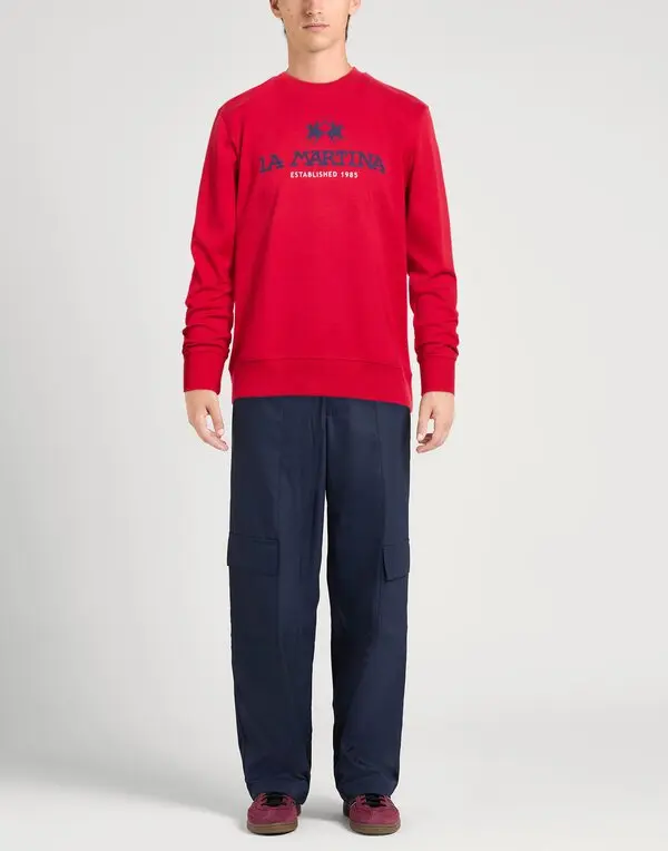 LA MARTINA Sweatshirt In Cotton And Polyester