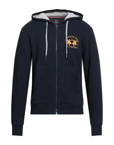 LA MARTINA Cotton-elastane Hooded Sweatshirt