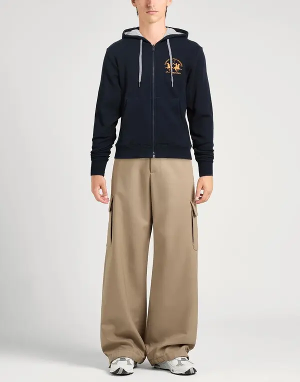 LA MARTINA Cotton-elastane Hooded Sweatshirt