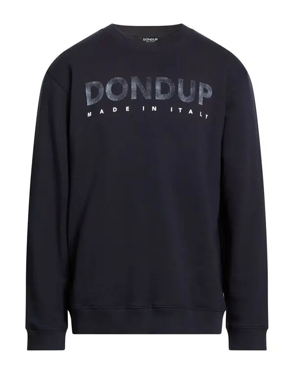 DONDUP Cotton-elastane French Terry Sweatshirt - Blue