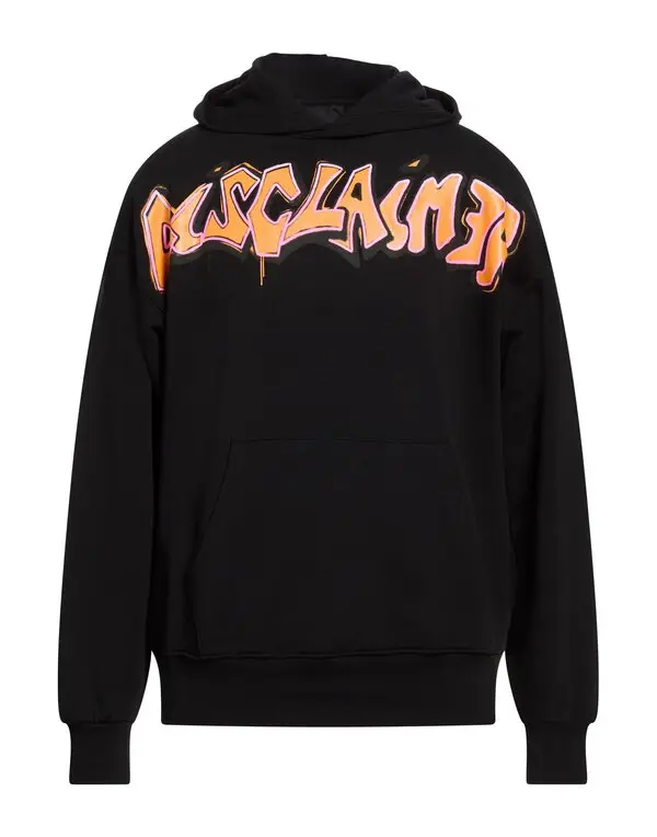 DISCLAIMER Cotton French Terry Sweatshirt - Black