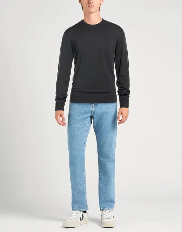 Barena Venezia Merino Wool Crewneck Sweater - Charcoal