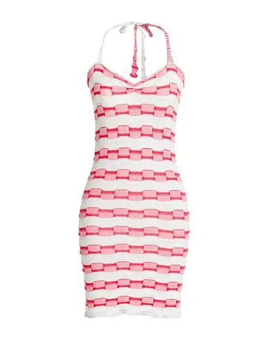 Gimaguas Jacquard-knit Bodycon Mini Dress