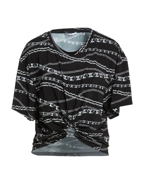 Rabanne Printed Stretch Jersey T-shirt