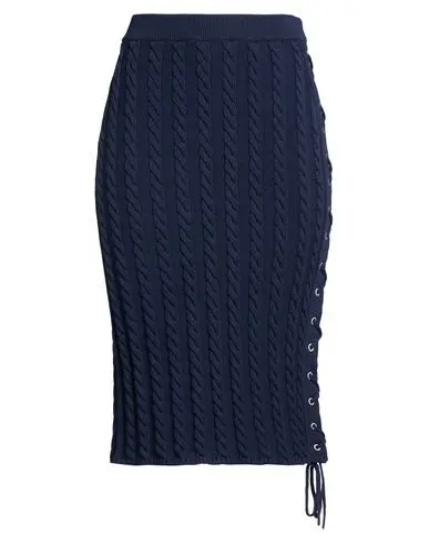 Kenzo Midi Cotton Cable-knit Skirt