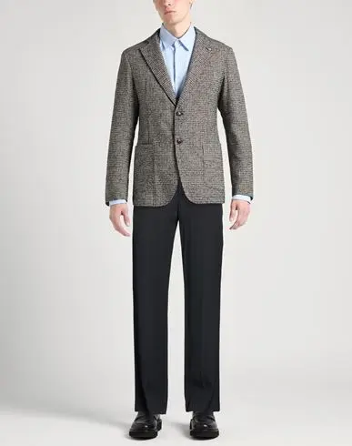 LARDINI Tailored Tapered Leg Pants