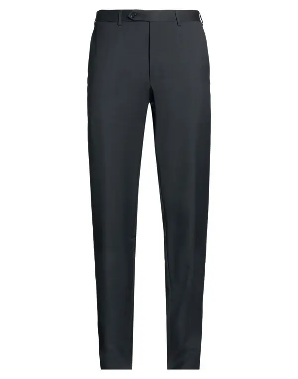 Canali Pants In Cool Wool - Blue