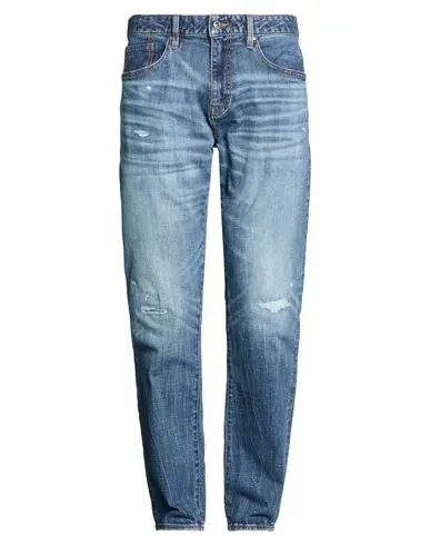Armani Exchange Jeans In Cotton And Elastane - Blue