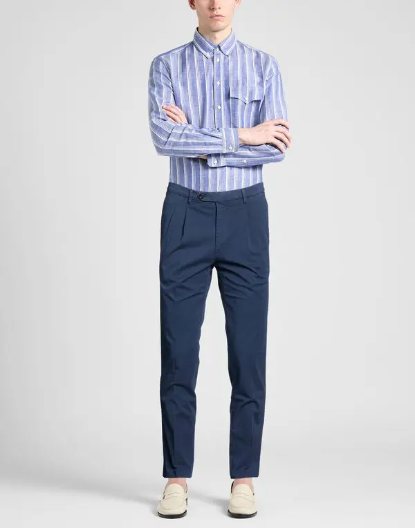 DRUMOHR Pants Size Cotton, Eco Polyester - Navy