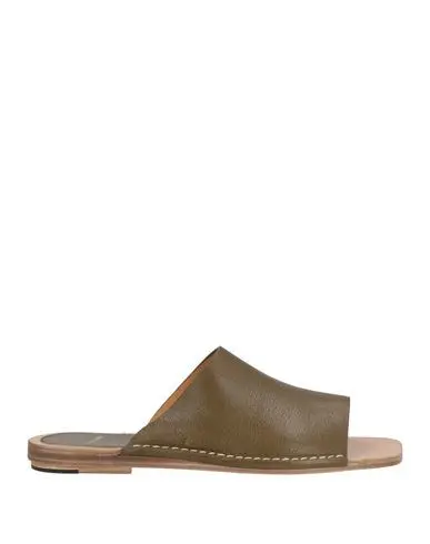 BARRACUDA Leather Slide Sandals