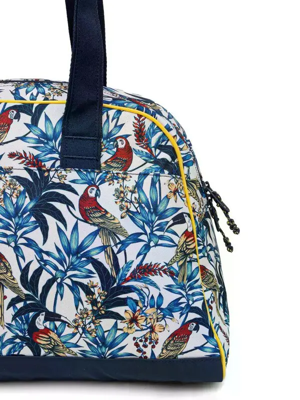 Adidas Tropical-print Duffle Bag