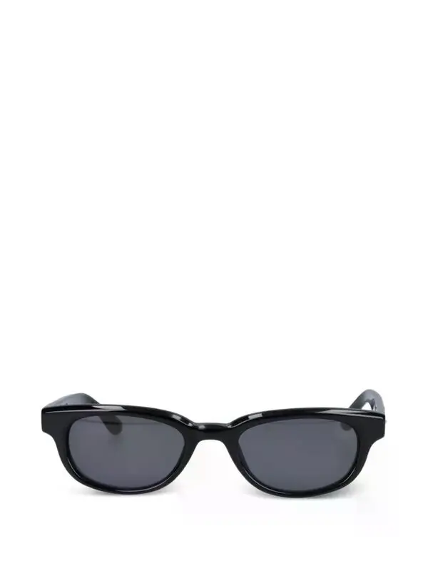 Chimi Lyra Oval-frame Sunglasses - Black