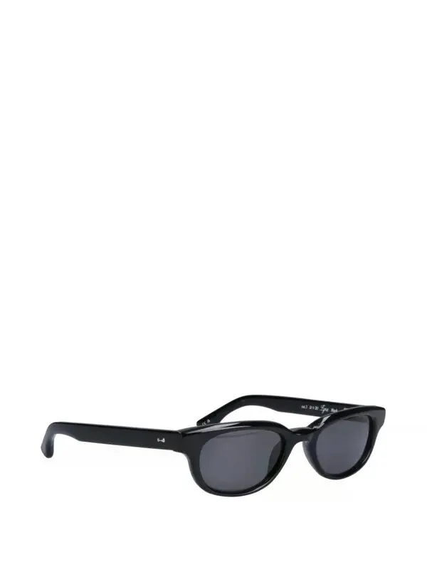 Chimi Lyra Oval-frame Sunglasses - Black