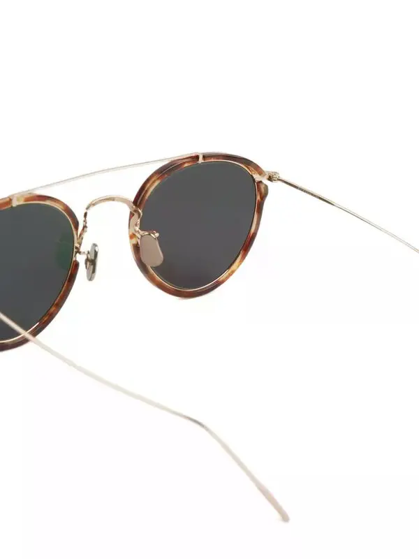 EYEVAN7285 Tortoiseshell Round Frame Sunglasses