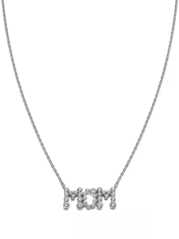 MARIA BLACK Mom Pendant Necklace - Silver