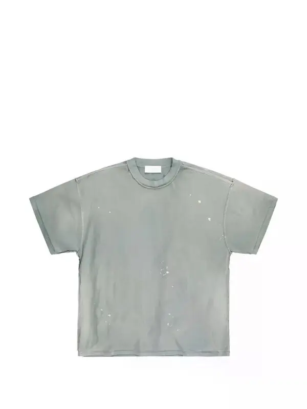 ALEXANDER DIGENOVA Paint-splatter Inside-out T-shirt
