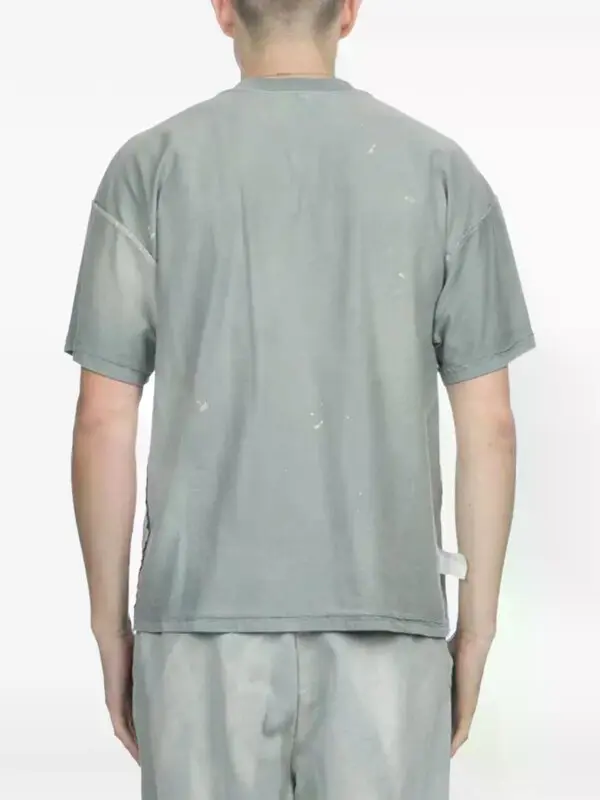 ALEXANDER DIGENOVA Paint-splatter Inside-out T-shirt