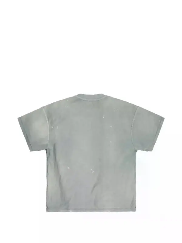 ALEXANDER DIGENOVA Paint-splatter Inside-out T-shirt