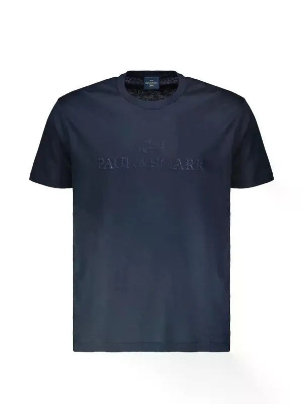 Paul & Shark Logo-embroidered T-shirt