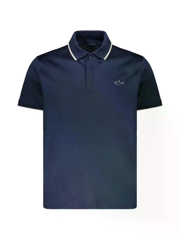 Paul & Shark Ribbed-collar Polo Shirt
