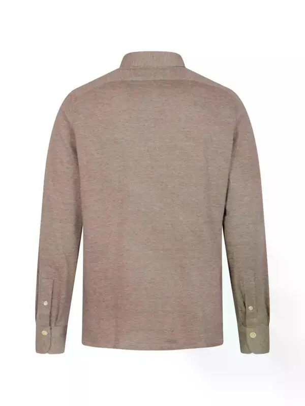 FINAMORE 1925 Long-sleeve Polo Shirt