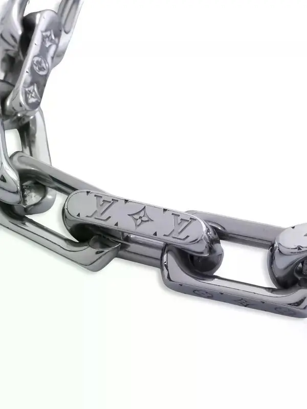 LOUIS VUITTON Monogram Chain Bracelet