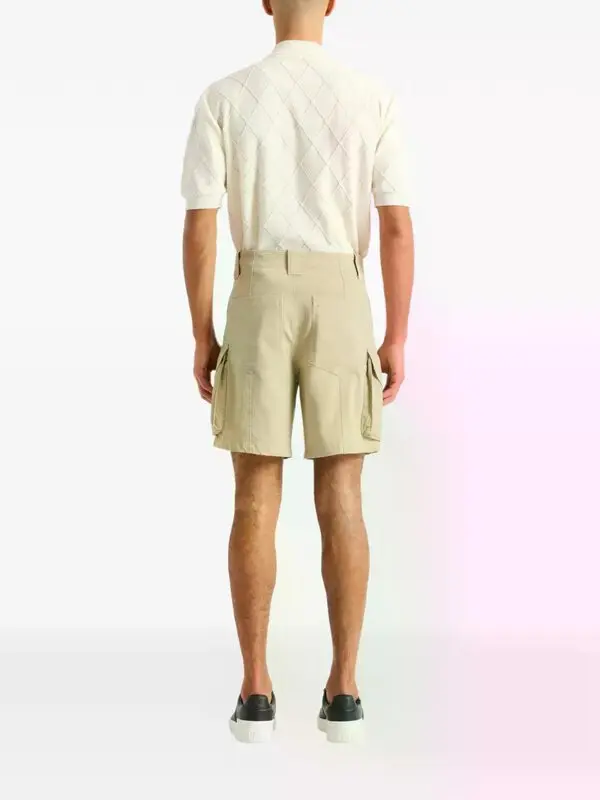 Balmain Cotton Cargo Bermuda Shorts