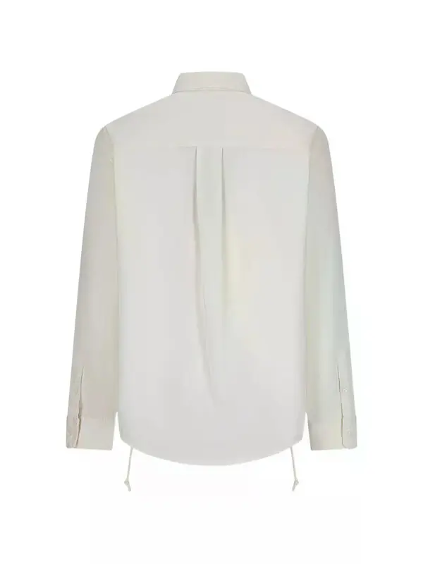 Dsquared2 Ripstop Drawstring-hem Shirt - Neutrals