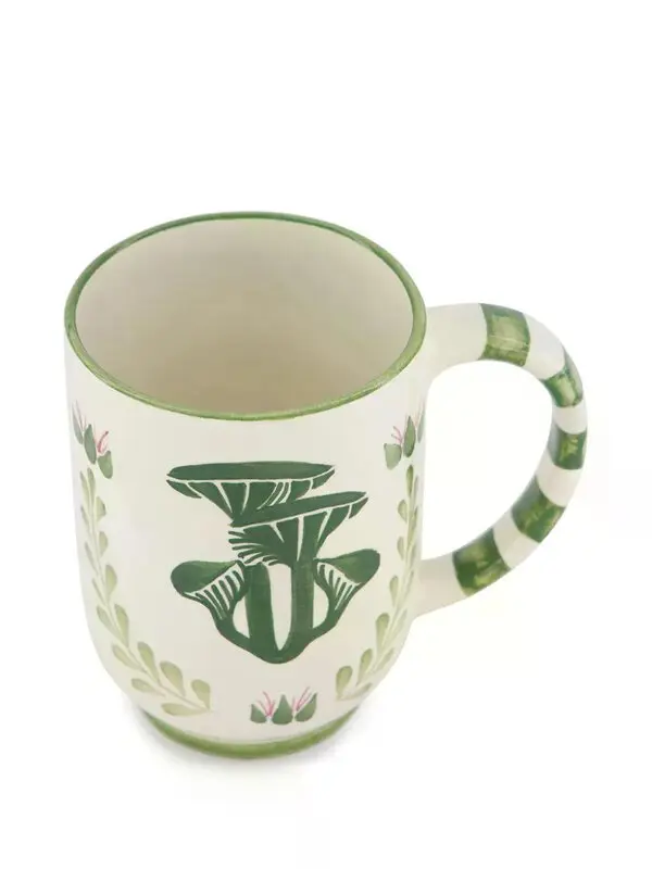 Johanna Ortiz Mushroom-motif Striped Mug