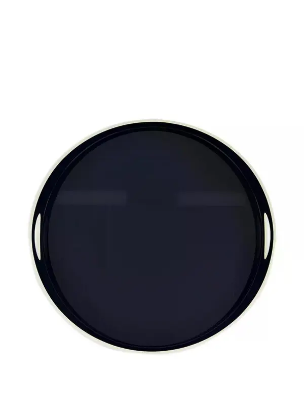 MAISON SARAH LAVOINE Basile Oval Tray - Black